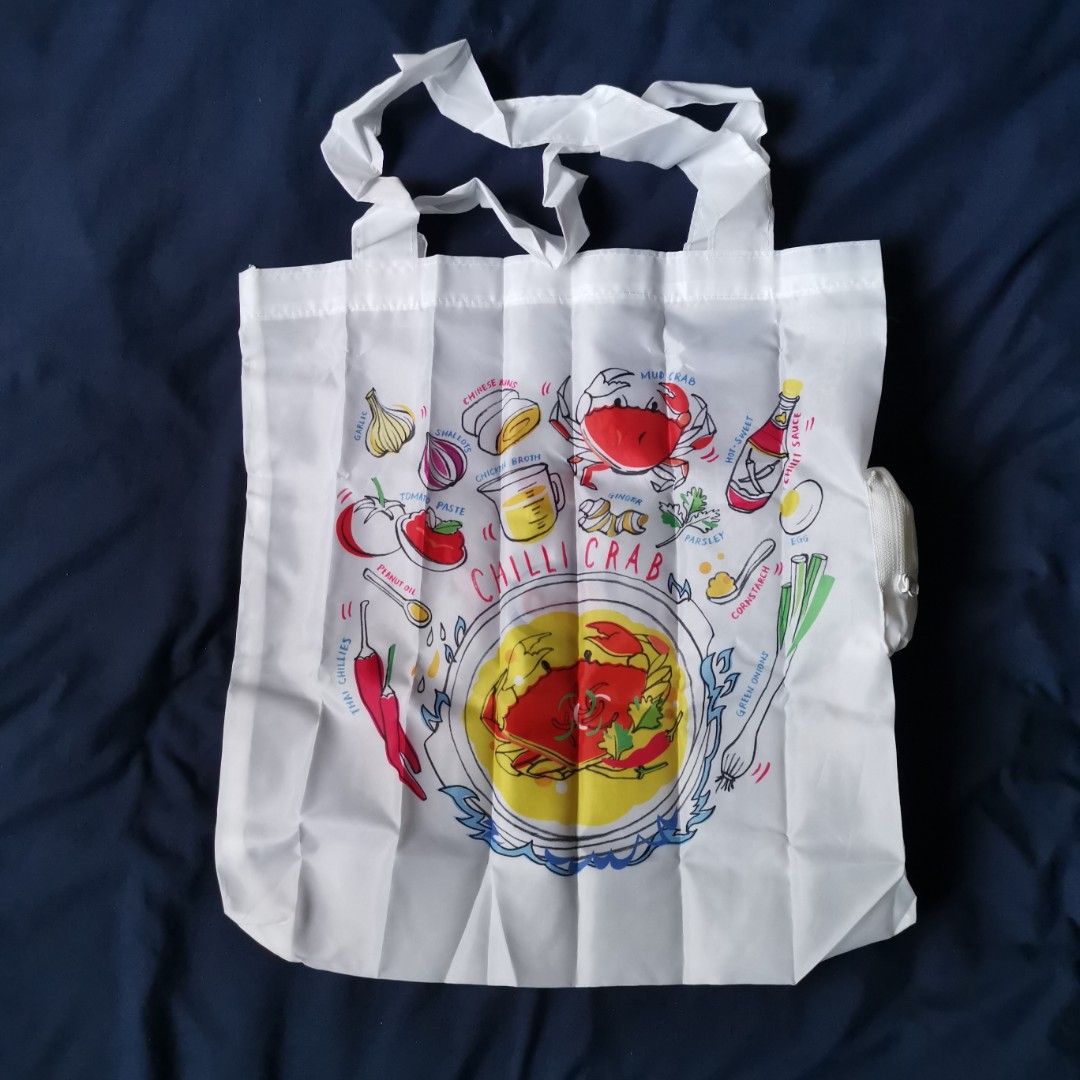 Multipurpose Recycle tote bag + coin bag #MRTPunggol, Everything Else ...
