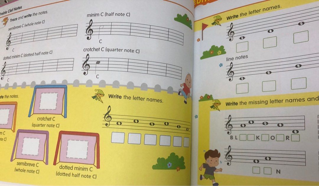 Music Theory Book 2, Hobbies & Toys, Books & Magazines, Children's ...