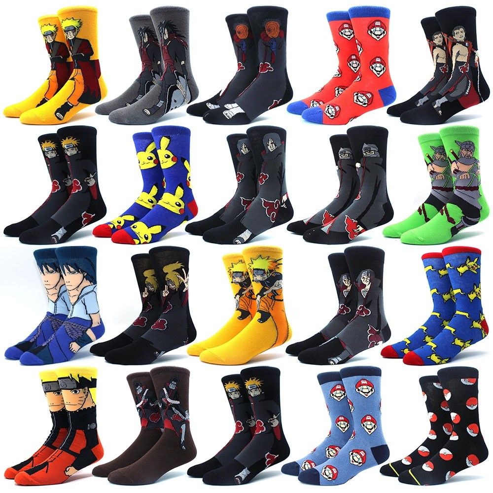 NARUTO AKATSUKI SOCKS ANIME ITACHI, Hobbies & Toys, Memorabilia ...