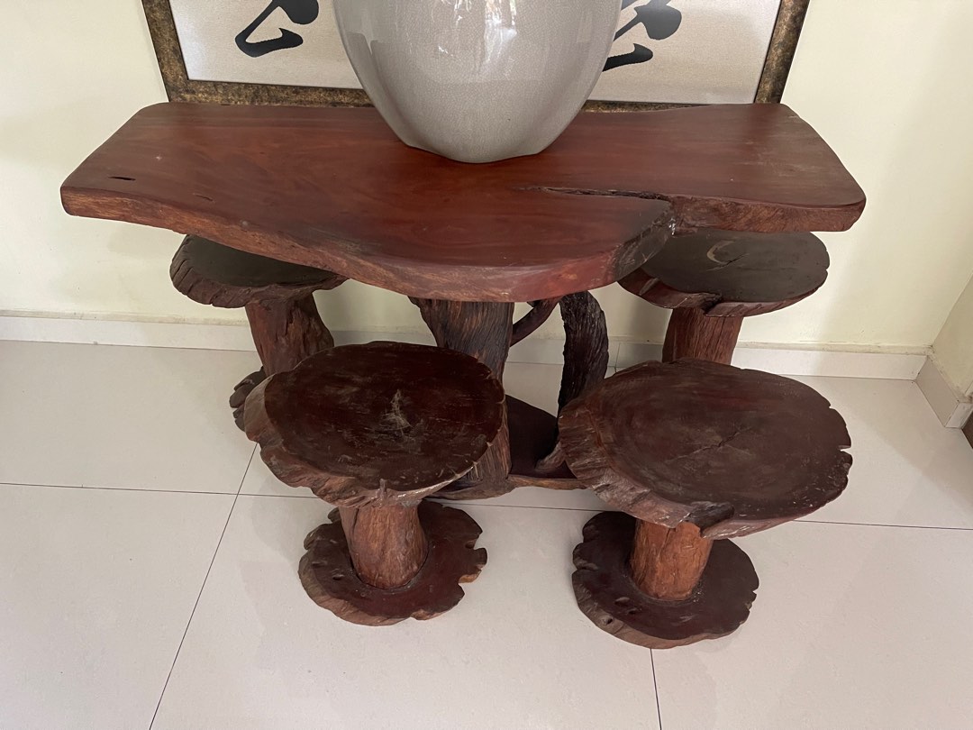 NDP special Natural wood set, Furniture & Home Living, Furniture ...