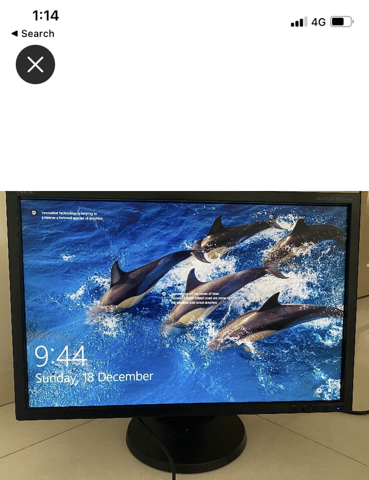 NEC 21Inch Monitor, Computers & Tech, Parts & Accessories, Monitor ...