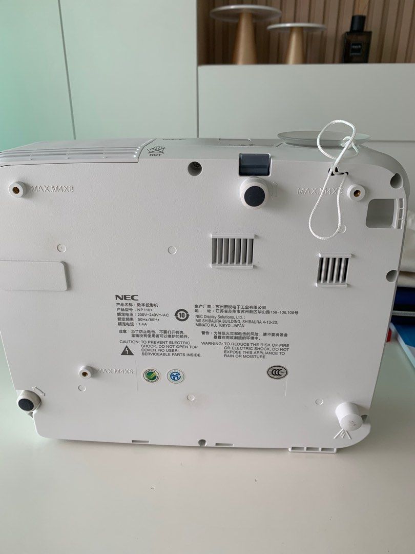 NEC projector NP 110+(only VGA inputs), TV & Home Appliances, TV ...