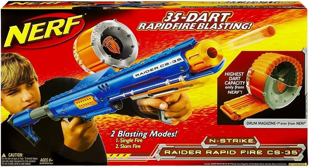 Nerf Guns Raider CS-35, Hobbies & Toys, Toys & Games on Carousell