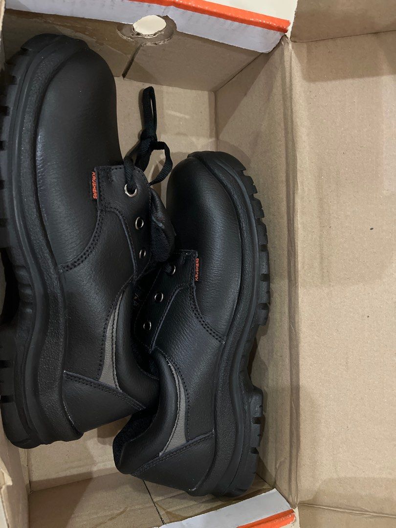 New Krushers Safety shoe, Men's Fashion, Footwear, Boots on Carousell