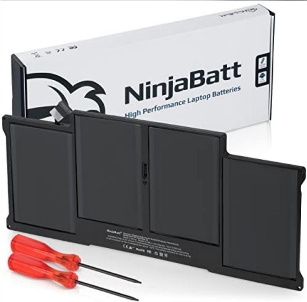 NinjaBatt Battery A1466 A1496 A1369 for Apple MacBook Air 13 Inch [ONLY ...