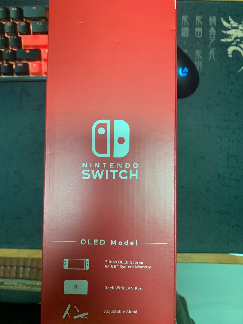 Nintendo Switch OLED White, Video Gaming, Video Game Consoles, Nintendo ...