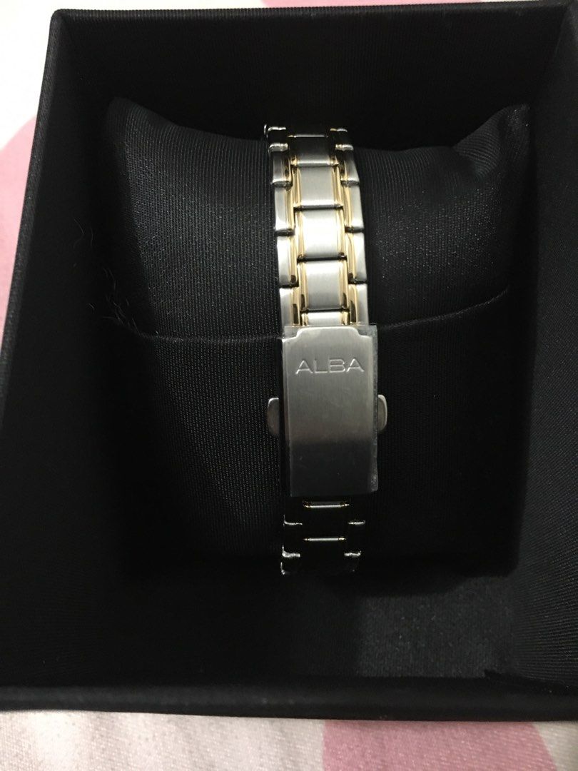 ORIGINAL ALBA Sapphire Water Resistant Watch For Women, Women's Fashion ...