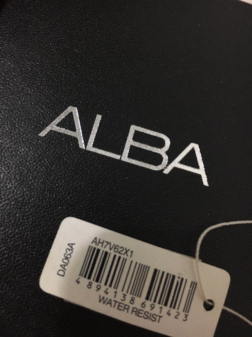 ORIGINAL ALBA Sapphire Water Resistant Watch For Women, Women's Fashion ...