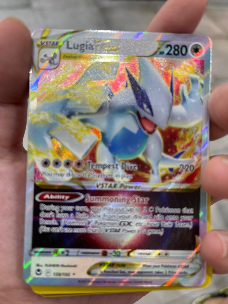 Original lugia vstar from silver tempest , Hobbies & Toys, Toys & Games ...
