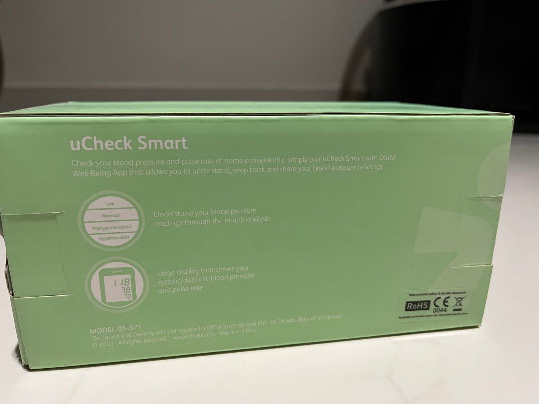 Osim uCheck Smart, Health & Nutrition, Health Monitors & Weighing ...