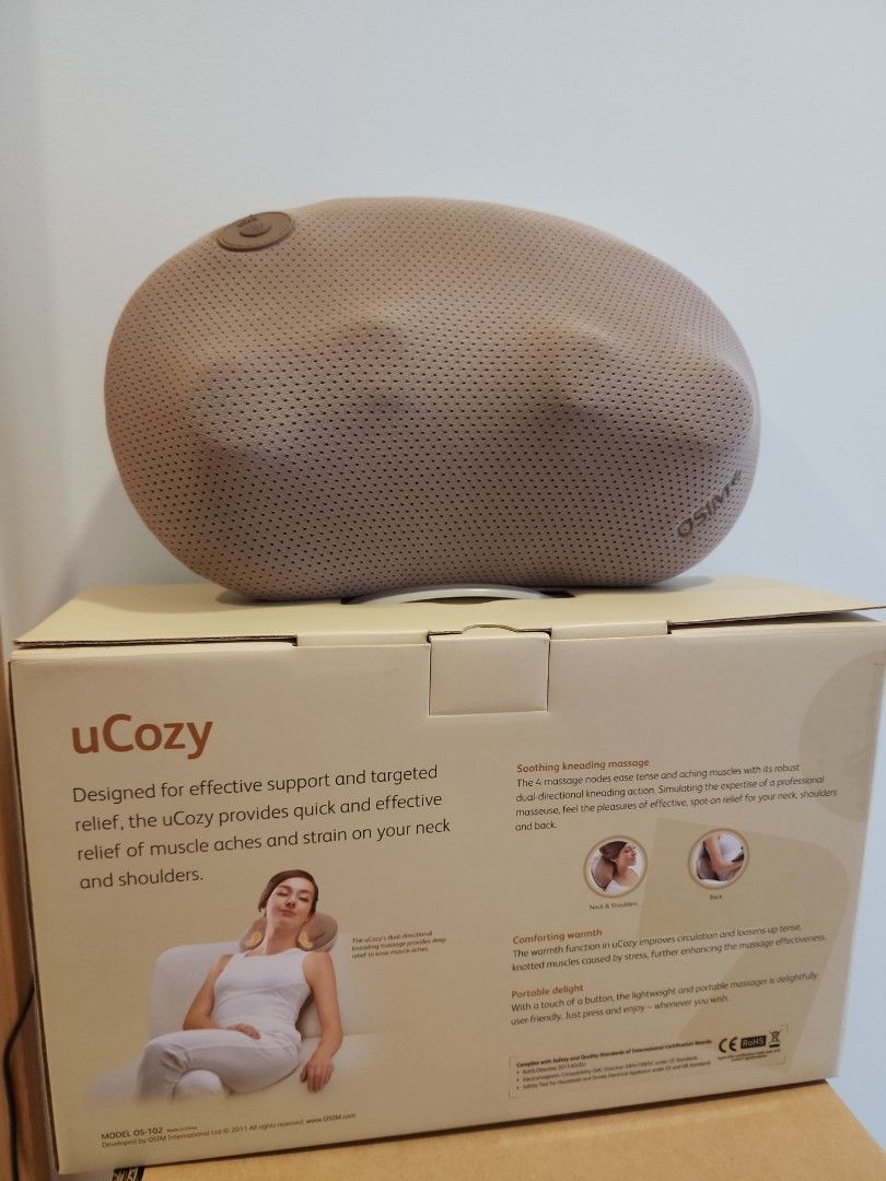 Osim uCozy with box, Health & Nutrition, Massage Devices on Carousell