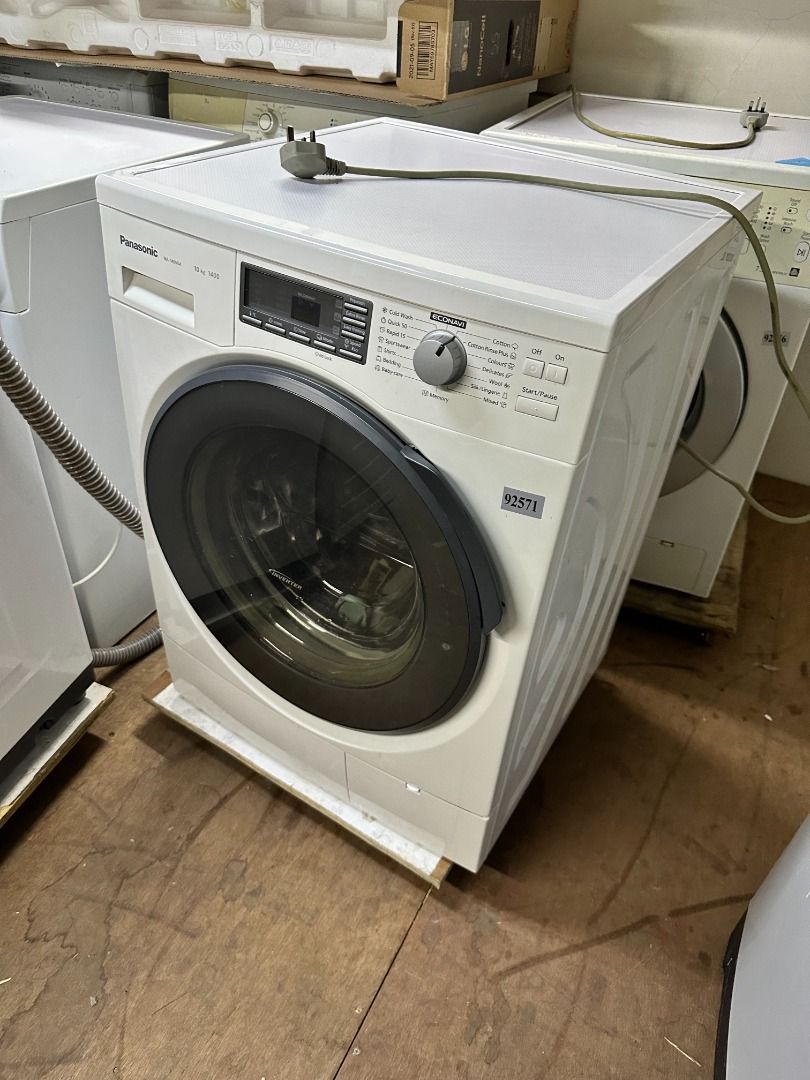 Panasonic 10KG Front-Loader Washing Machine NA-140VG4 (92571), TV ...