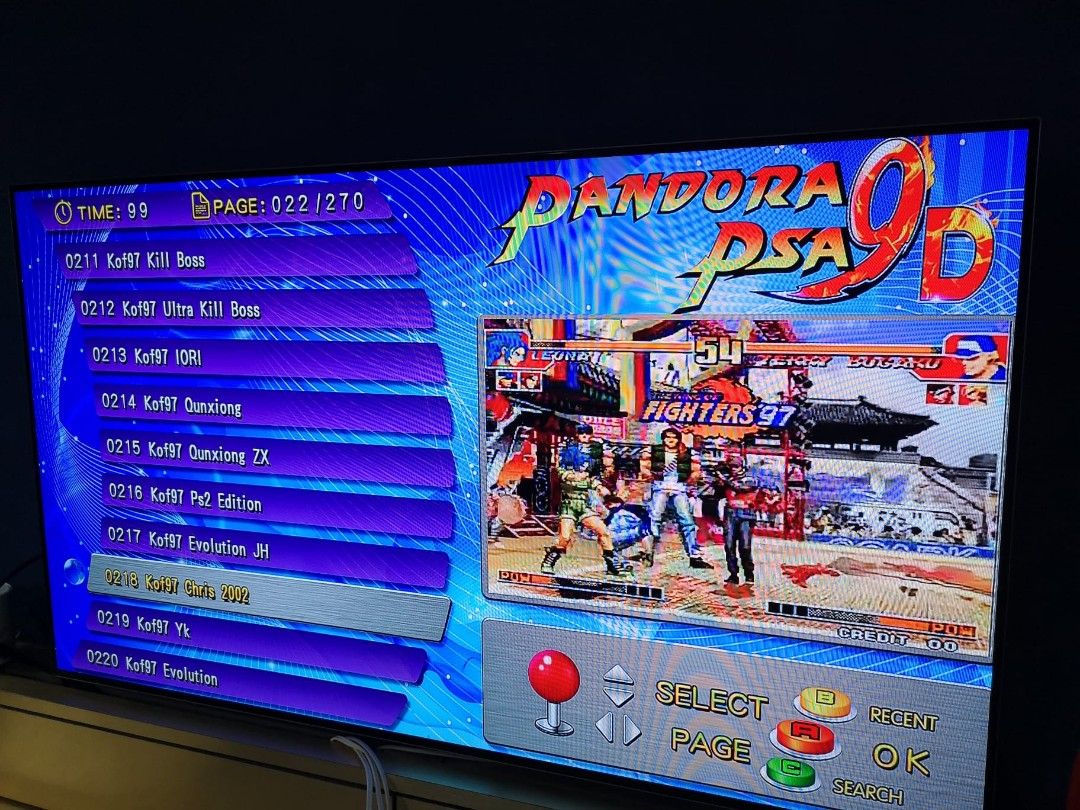 Pandora Box 9D Arcade Gaming Console, Video Gaming, Video Game Consoles ...