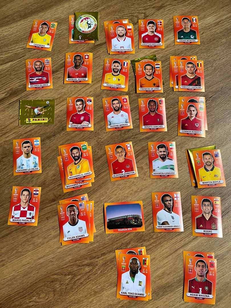 Panini FIFA World Cup Sticker Album 2022, Hobbies & Toys, Memorabilia ...