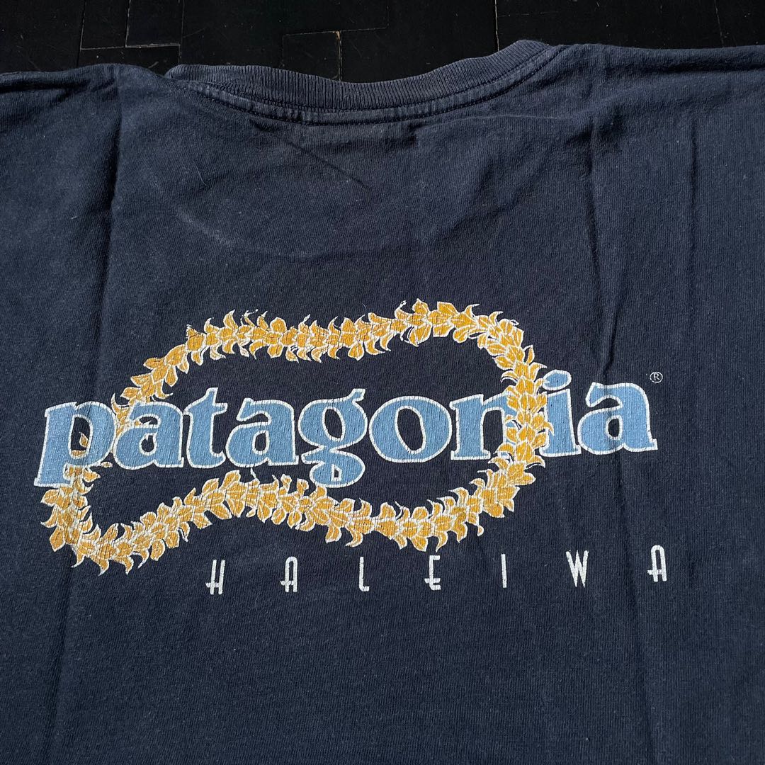 Patagonia Haleiwa vintage tee, Men's Fashion, Tops & Sets, Tshirts & Polo Shirts on Carousell