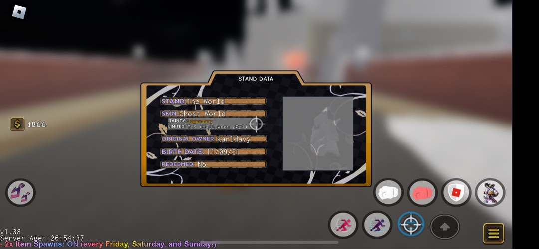 (Paypal only) YBA Ghost TW - CHEAPEST IN THE MARKET, ONE OF THE RAREST ...