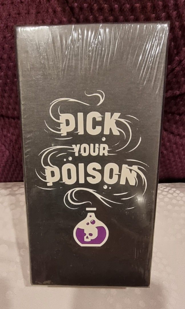 Pick Your Poison Card Game, Hobbies & Toys, Toys & Games on Carousell
