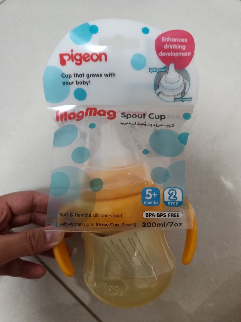 Pigeon Mag Mag Spout Cup, Babies & Kids, Nursing & Feeding, Weaning ...