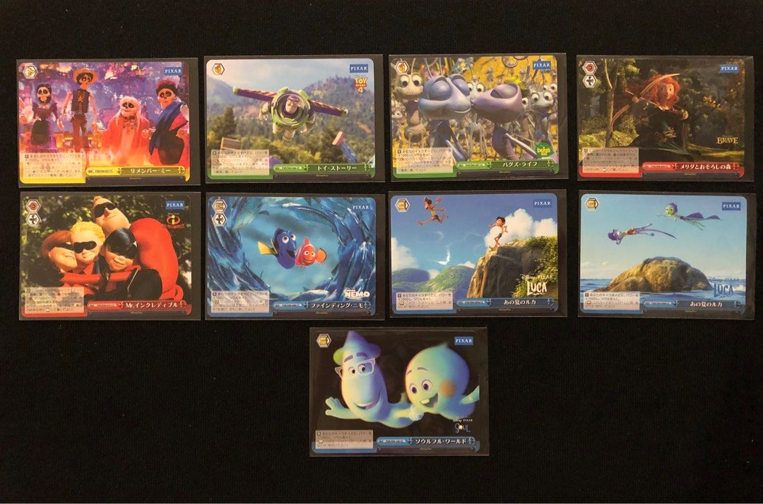 Pixar TCG - Coco, Toy Story, Bug’s Life, Brave, Incredibles, Finding ...
