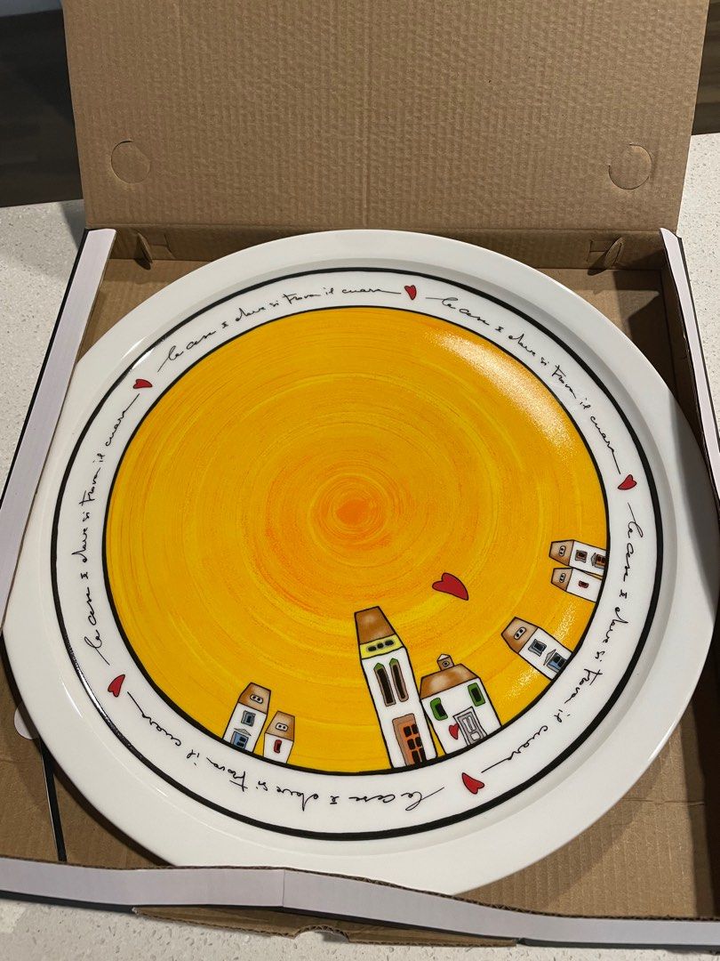 Pizza plate, Furniture & Home Living, Kitchenware & Tableware ...