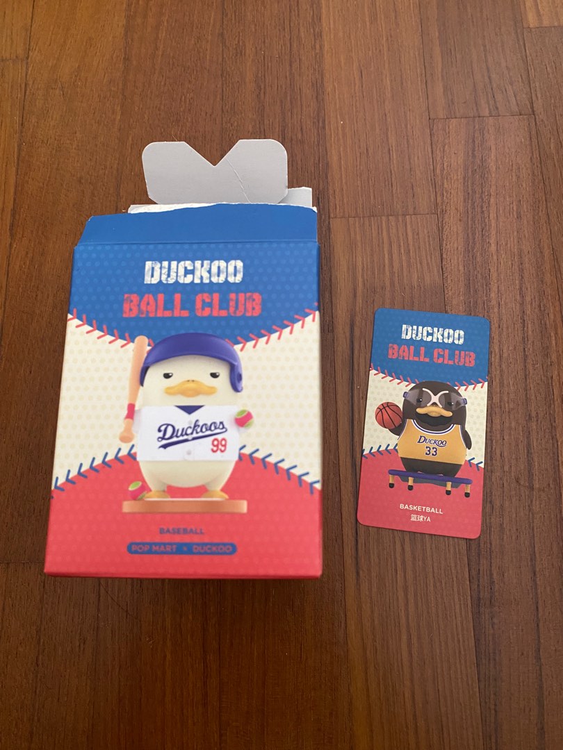 Pop mart duckoo ball club basketball, Hobbies & Toys, Toys & Games on ...