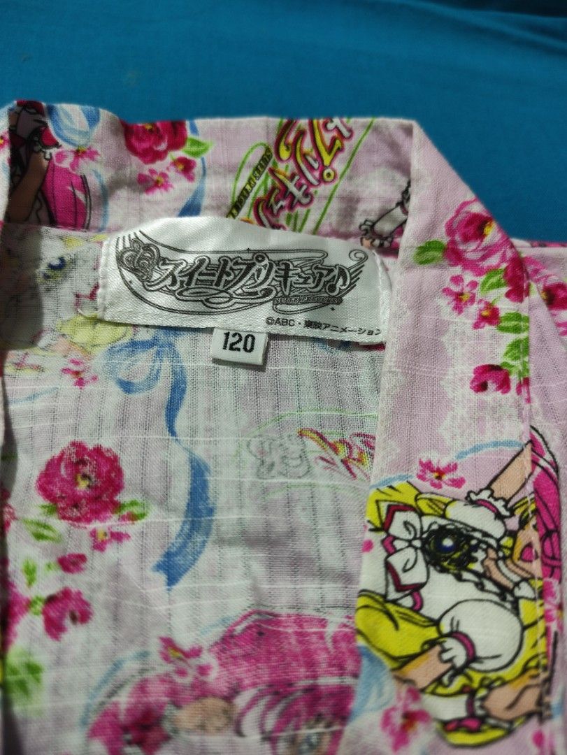 Precure Anime Character Kids Kimono Robe Merch, Hobbies & Toys, Toys ...