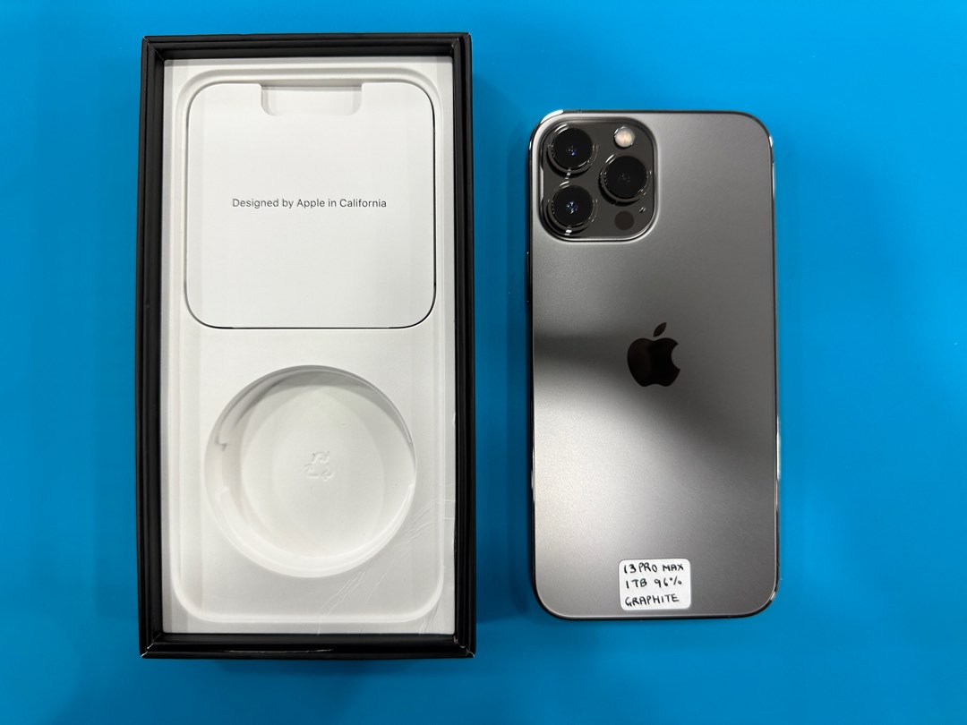 [Preowned] Apple iPhone 13 Pro Max 1TB Graphite (#05-161), Mobile ...