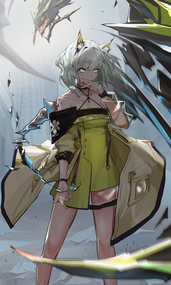 [Presale] Kal'tsit Arknights Full Cosplay, Women's Fashion, Dresses ...