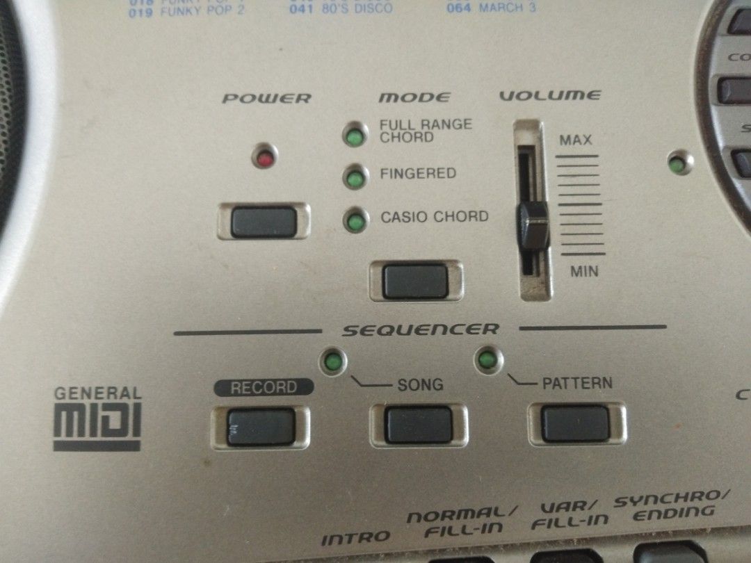 Professional CASIO WK-1800 Keyboard, Hobbies & Toys, Music & Media ...