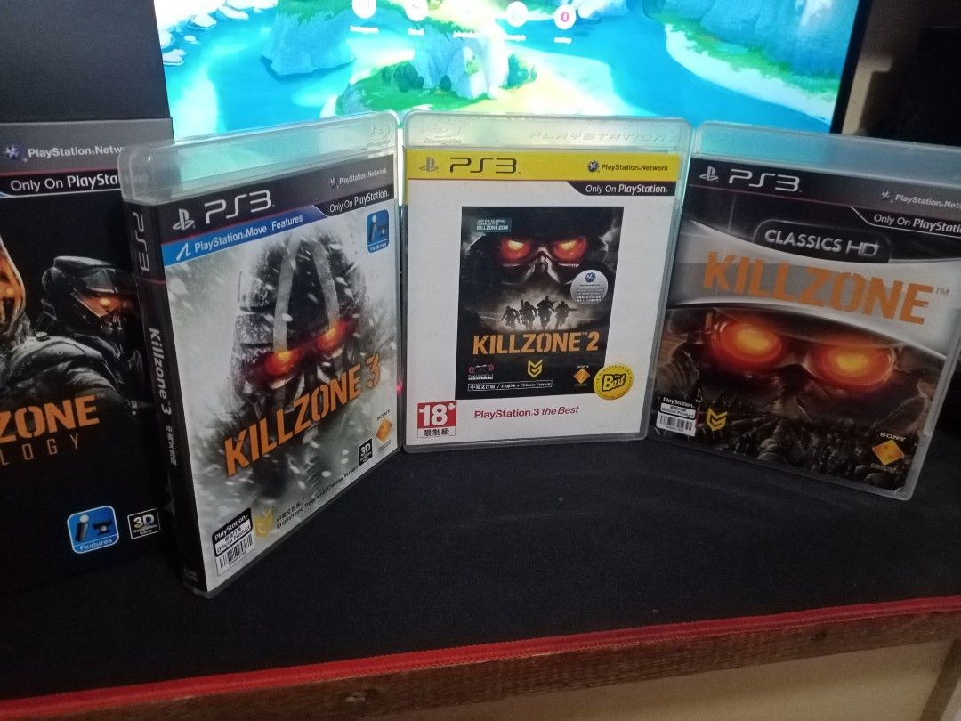PS3 Killzone Trilogy Complete Rare Box Set, Video Gaming, Video Games, PlayStation on Carousell