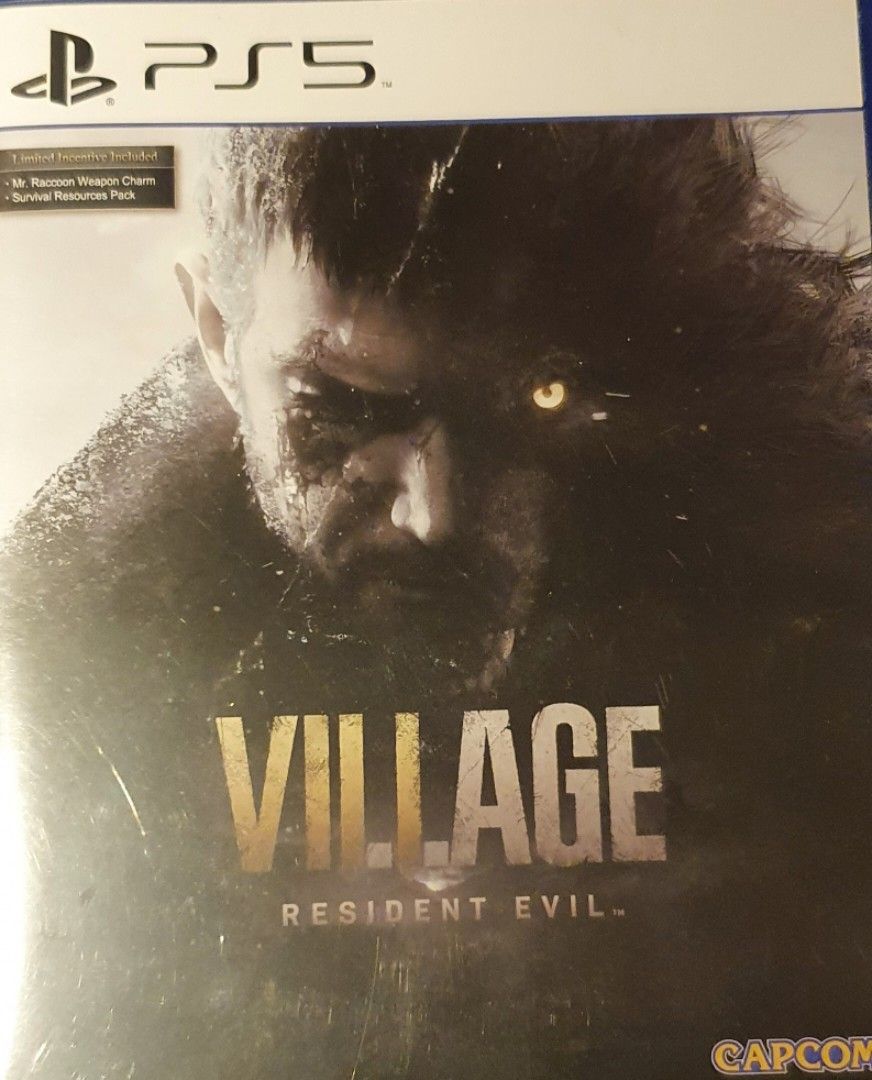 Ps5/ Playstation 5 Resident Evil Village, Video Gaming, Video Games ...