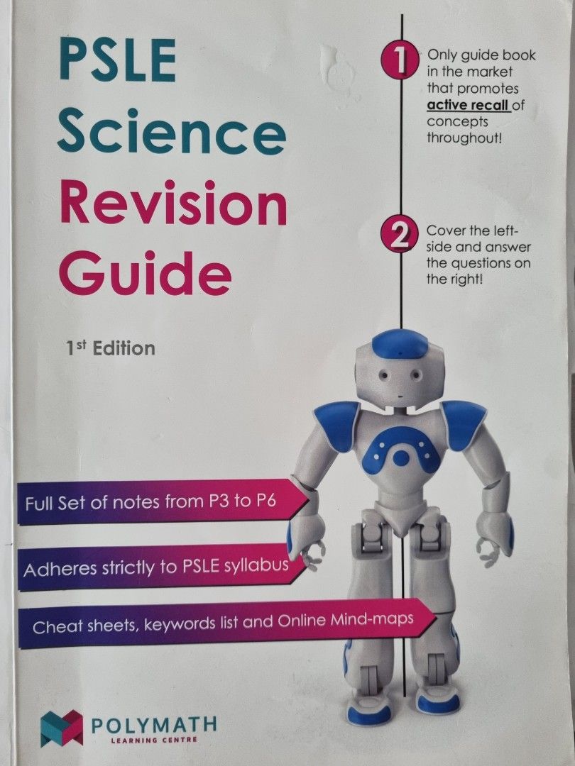 PSLE Science Revision Guide (Polymath), Hobbies & Toys, Books ...
