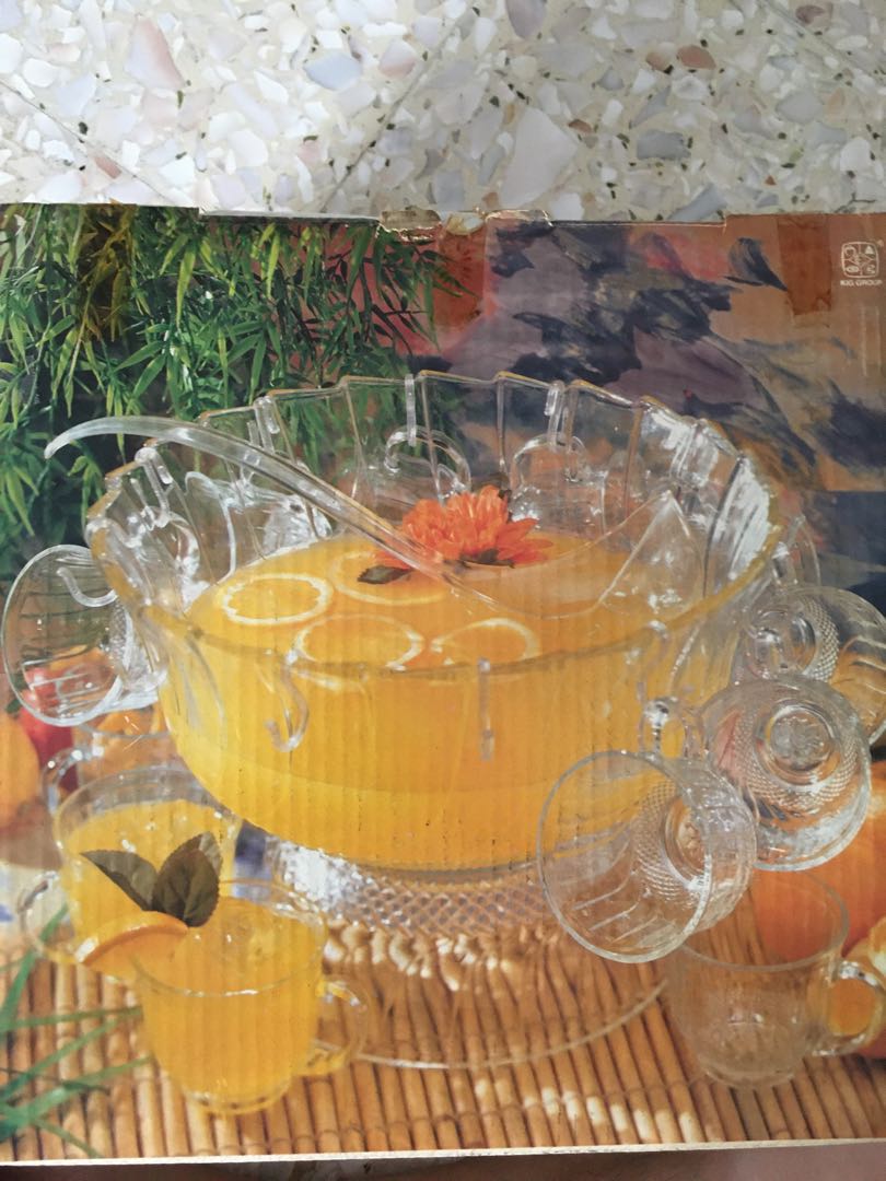 Punch bowl / drinks bowl, Furniture & Home Living, Kitchenware ...