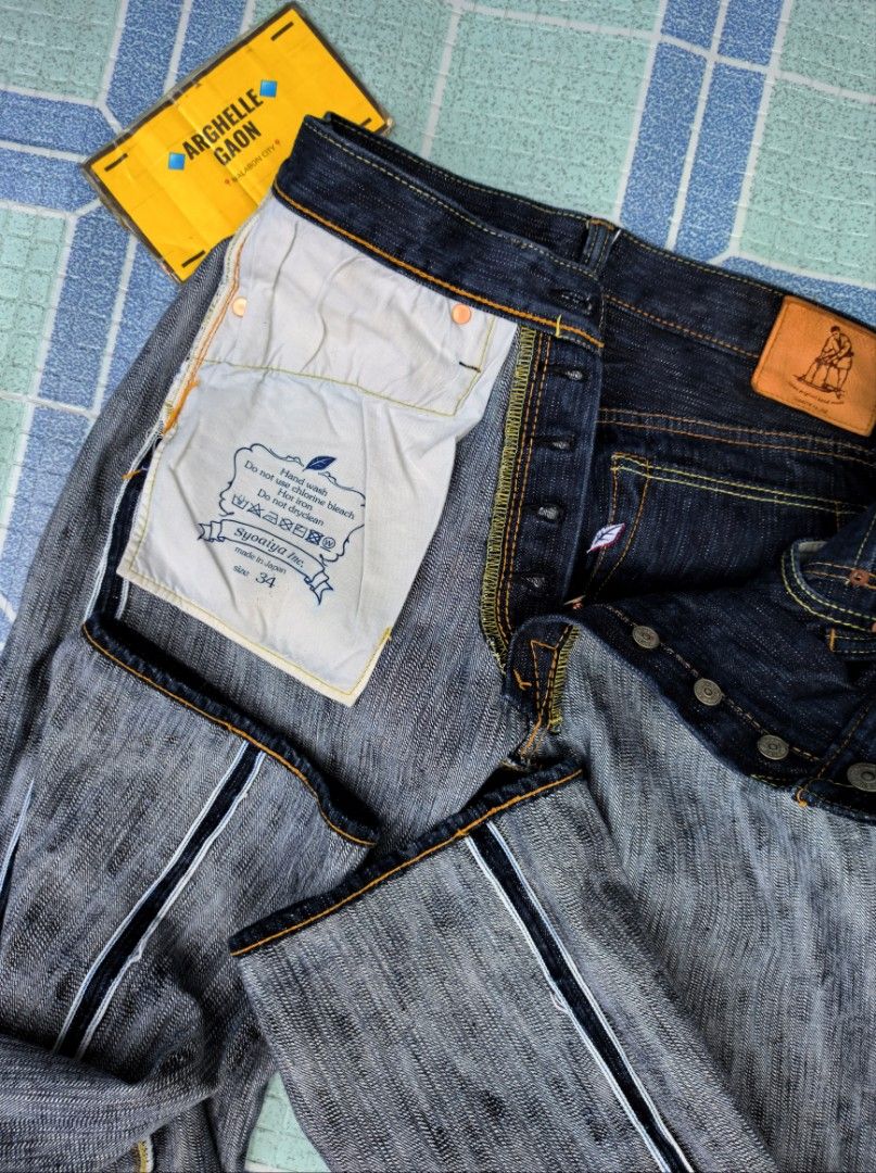 Pure Blue Japan "Natural Indigo", Men's Fashion, Bottoms, Jeans on ...
