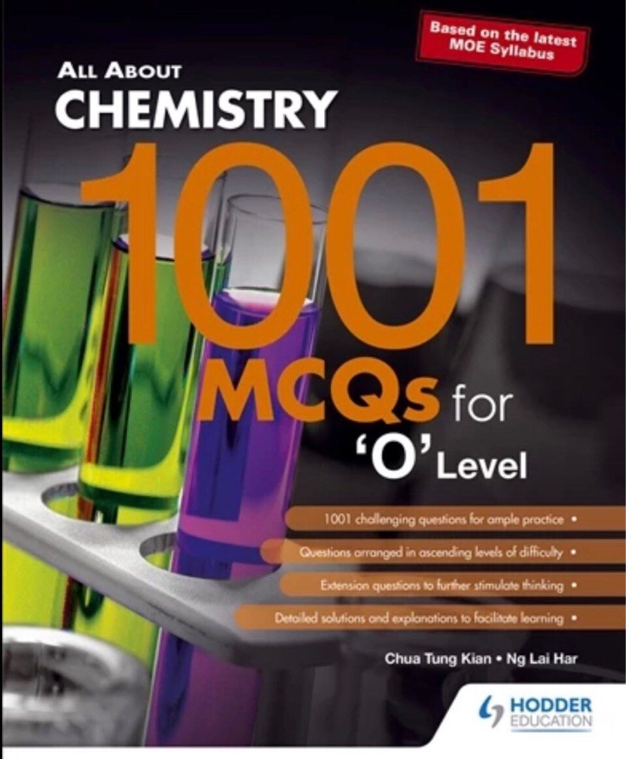 Pure Chemistry O Level Assessment Book 1001 MCQ, Hobbies & Toys, Books ...