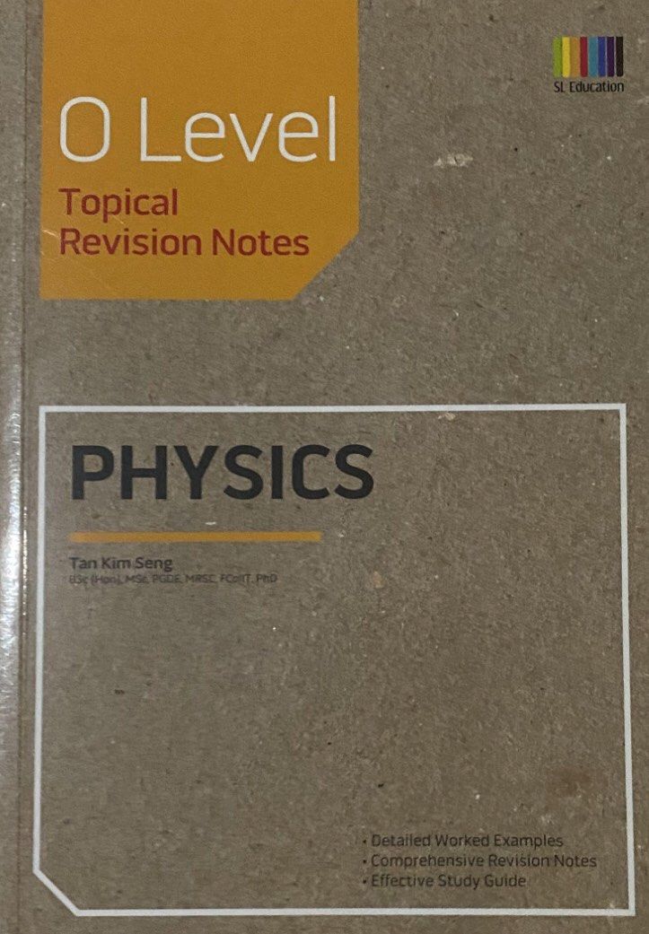 Pure Physics O Level Topical Revision Notes, Hobbies & Toys, Books ...