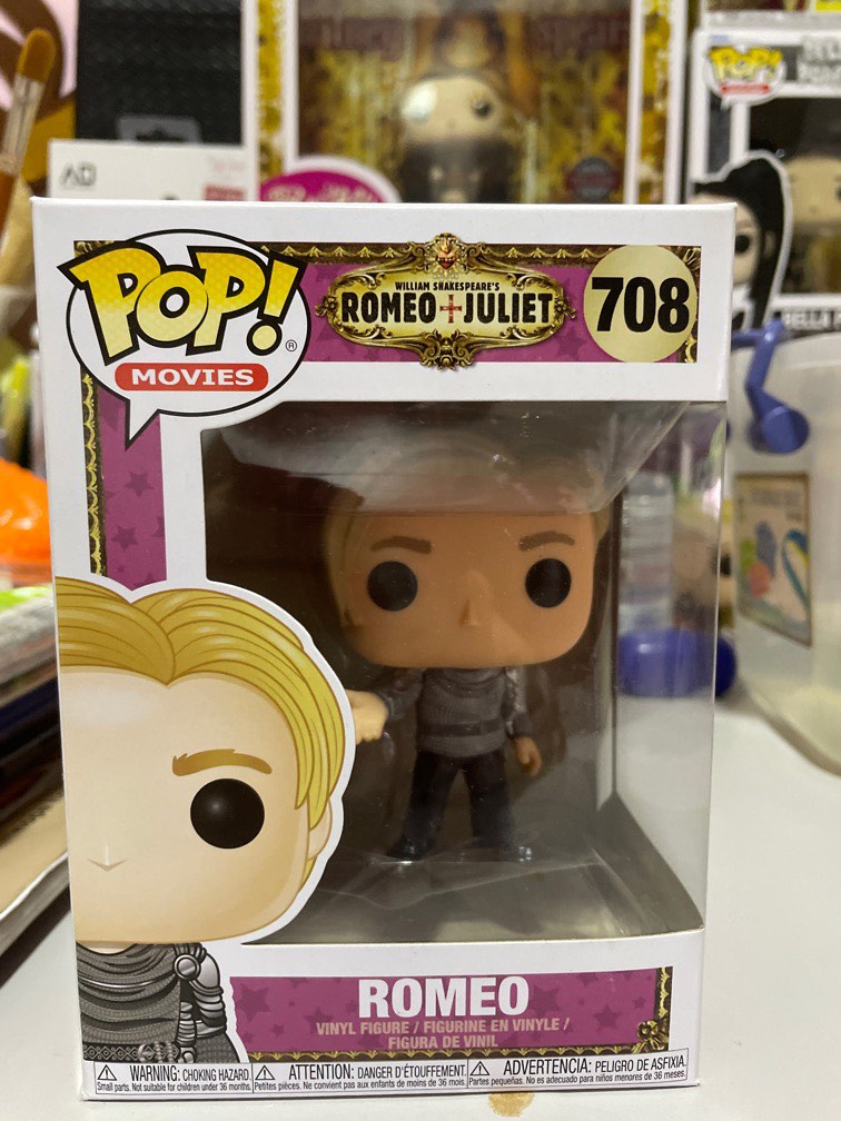 RARE Romeo Funko Pop Romeo and Juliet William Shakespeare 708, Hobbies ...