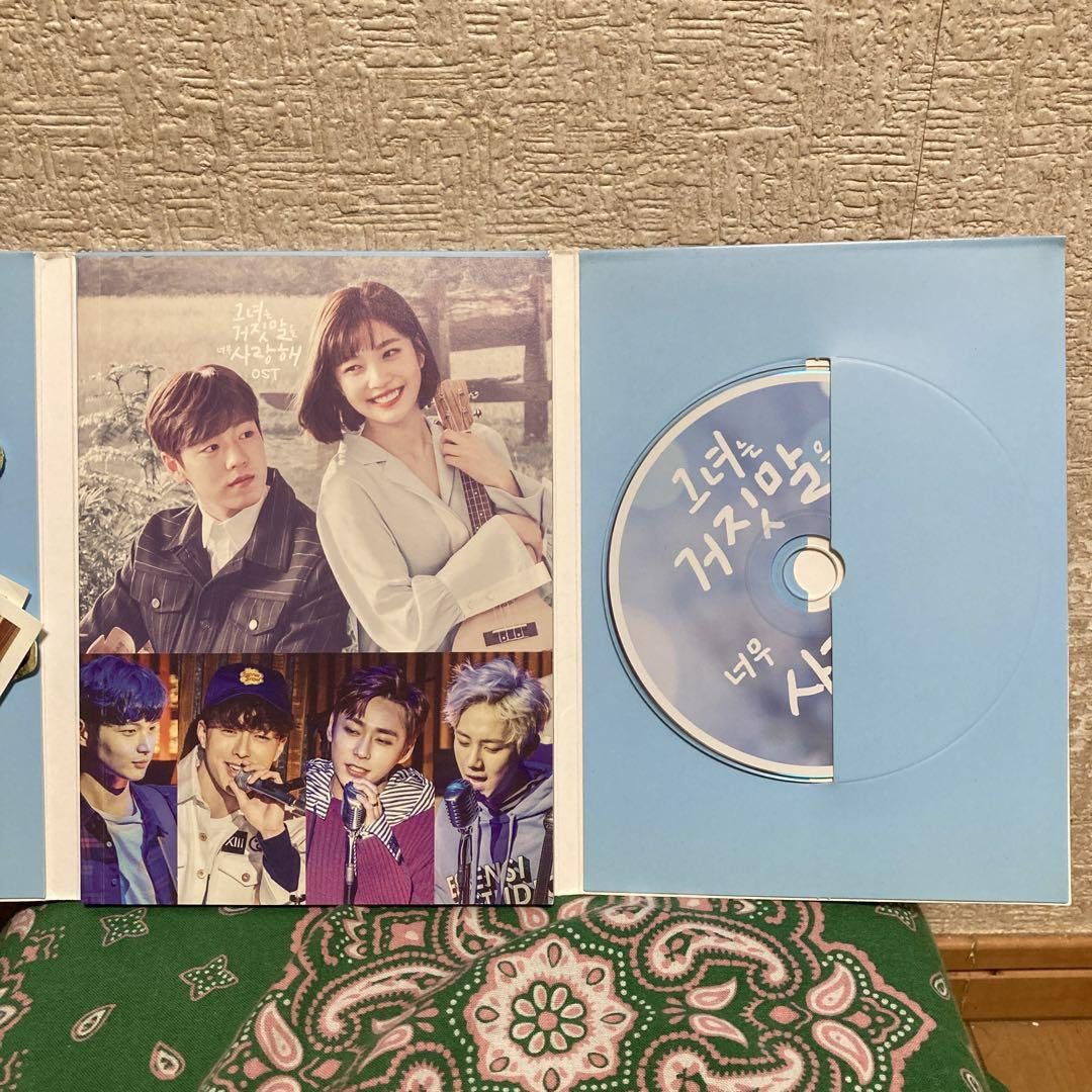 RARE The Liar and His Lover OST Album RV Red Velvet Joy, Hobbies & Toys ...