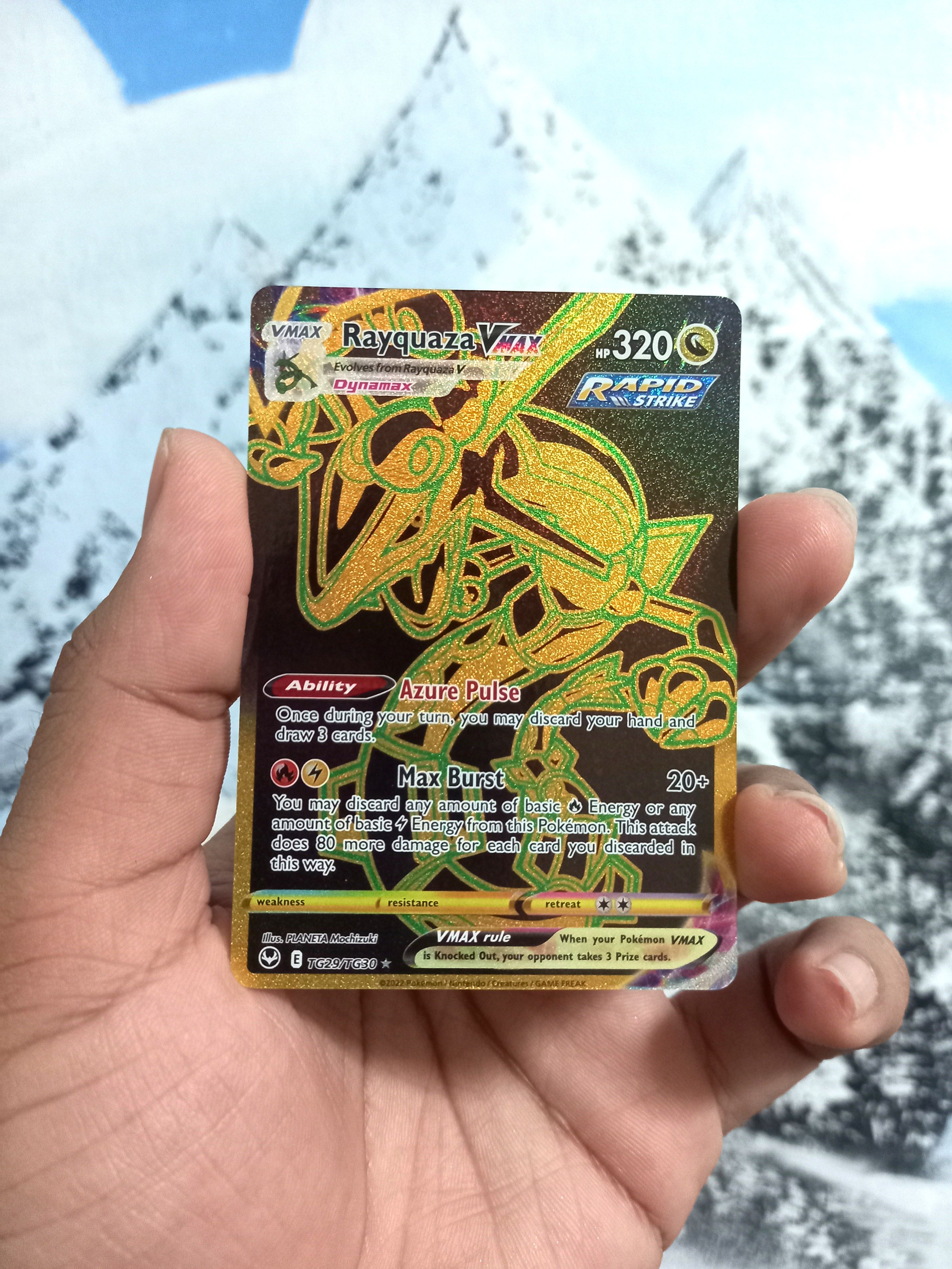 Rayquaza VMAX Trainer Gallery Silver Tempest Pokemon TCG, Hobbies ...