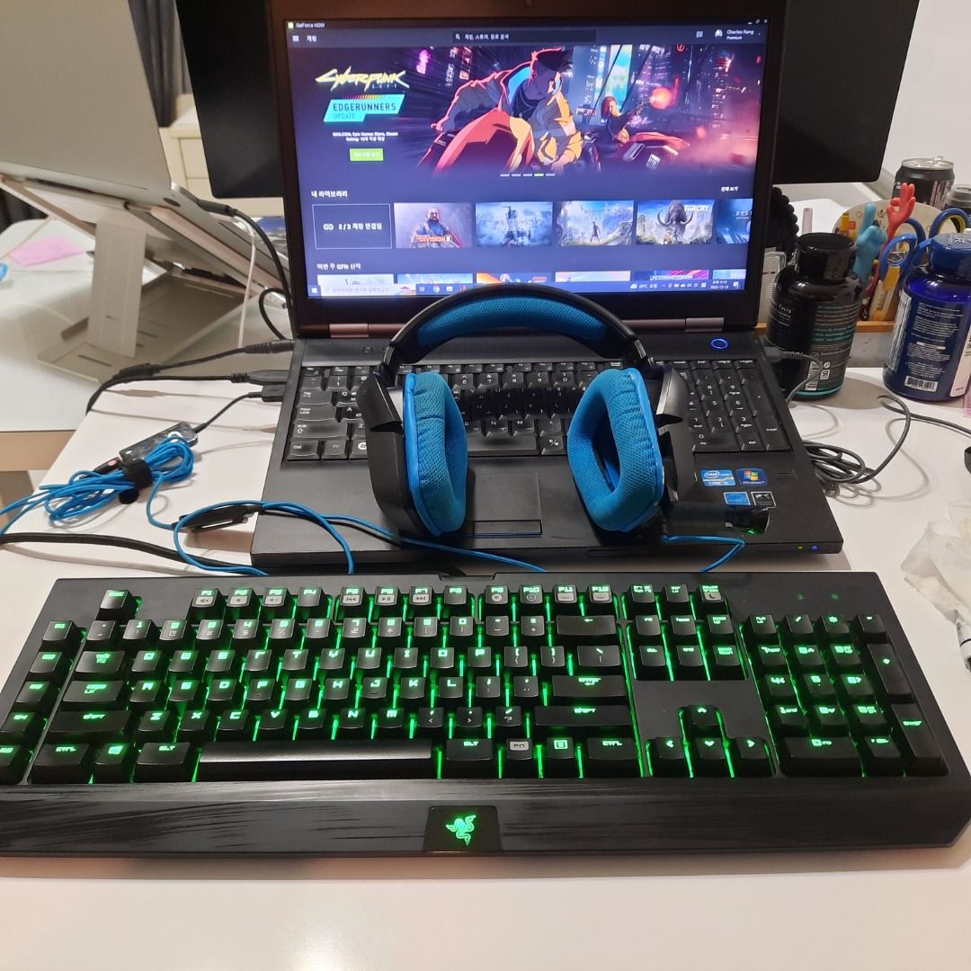 Razer Black Widow Ultimate mechanical keyboard, Computers & Tech, Parts ...