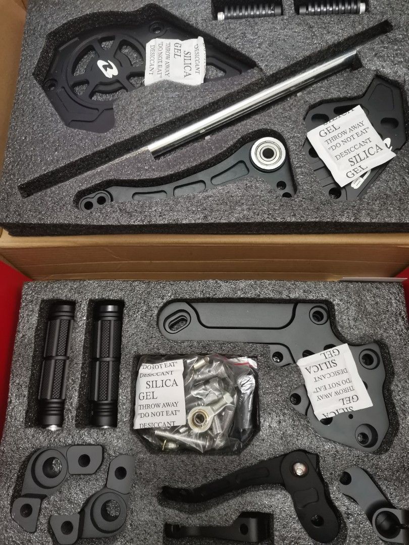 RCB Single Shifter S2 V2 Footrest for Yamaha Sniper 150/155, Motorbikes ...