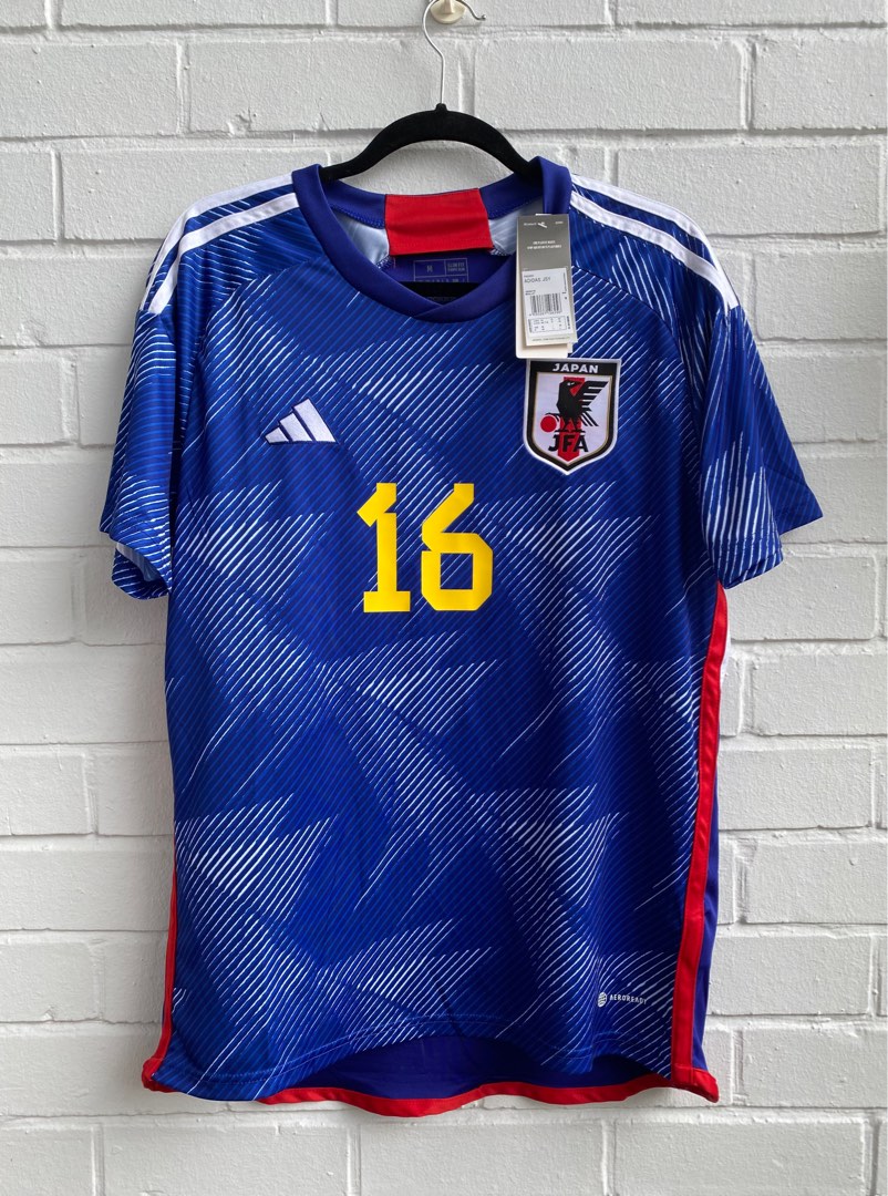 Ready Stock! Size M Japan National Team Home Jersey Tomiyasu, Sports ...