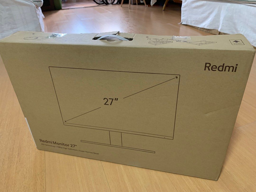 Redmi 27 inches monitor RMMNT27NF, Computers & Tech, Parts ...