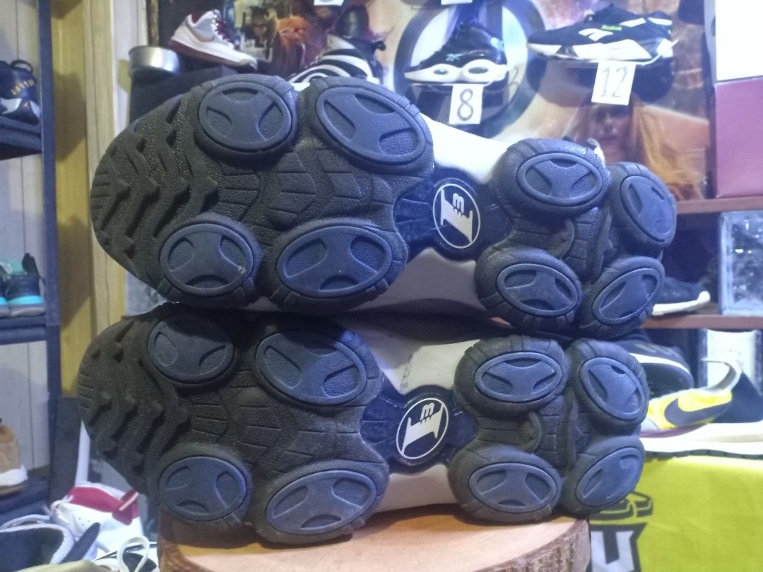 Reebok Allen Iverson Legacy camo blue grey, Fesyen Pria, Sepatu ...