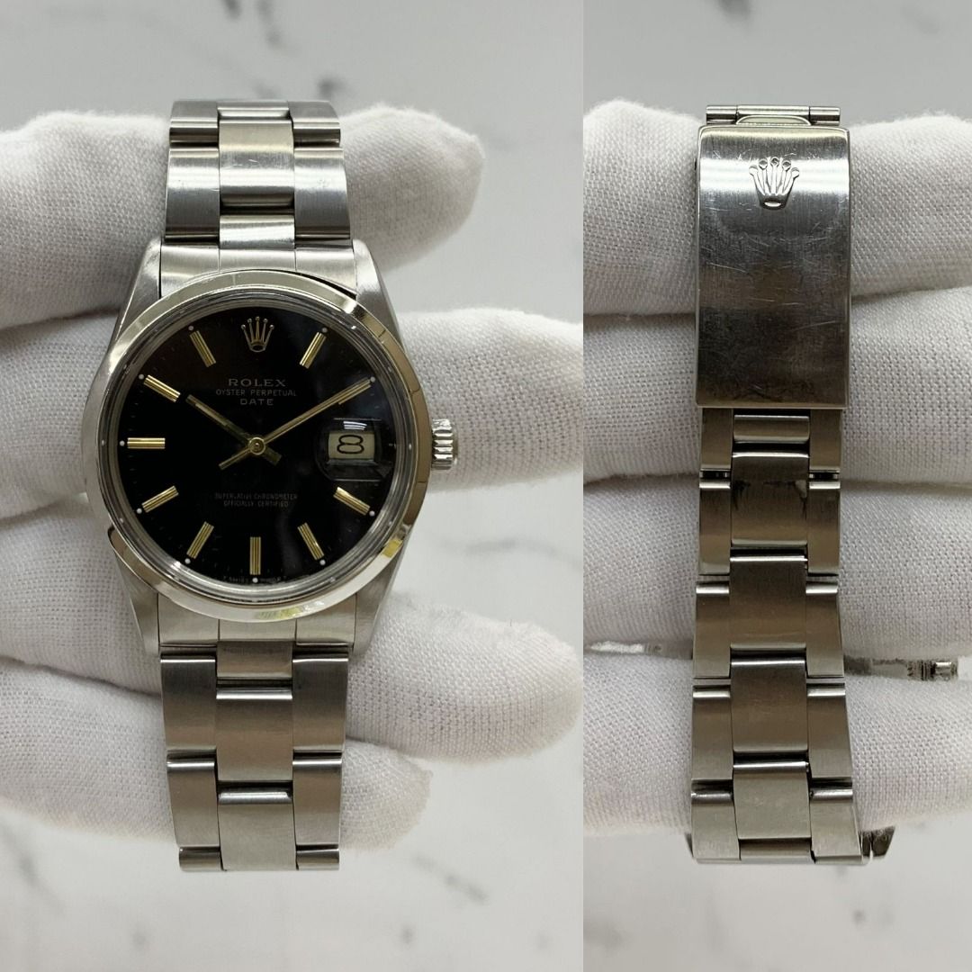 ROLEX 15000 OYSTER PERPETUAL DATE AUTOMATIC MEN'S WATCH 227024548 TI ...