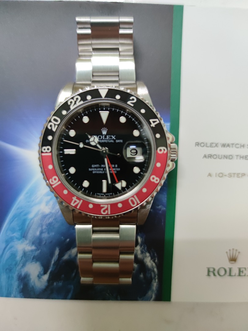 Rolex GMT Master II Coke 16710 Fully Service on Oct 2020, Luxury ...