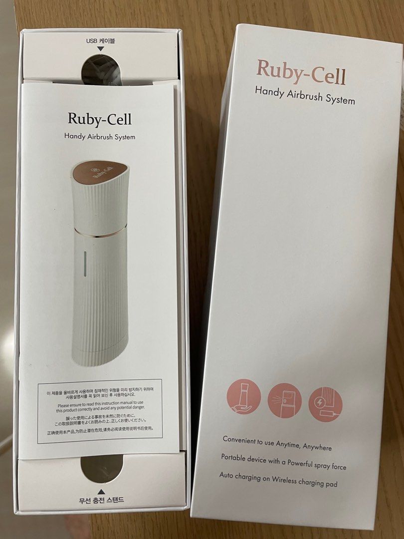 Ruby-Cell Handy Airbrush System, Beauty & Personal Care, Face, Face ...