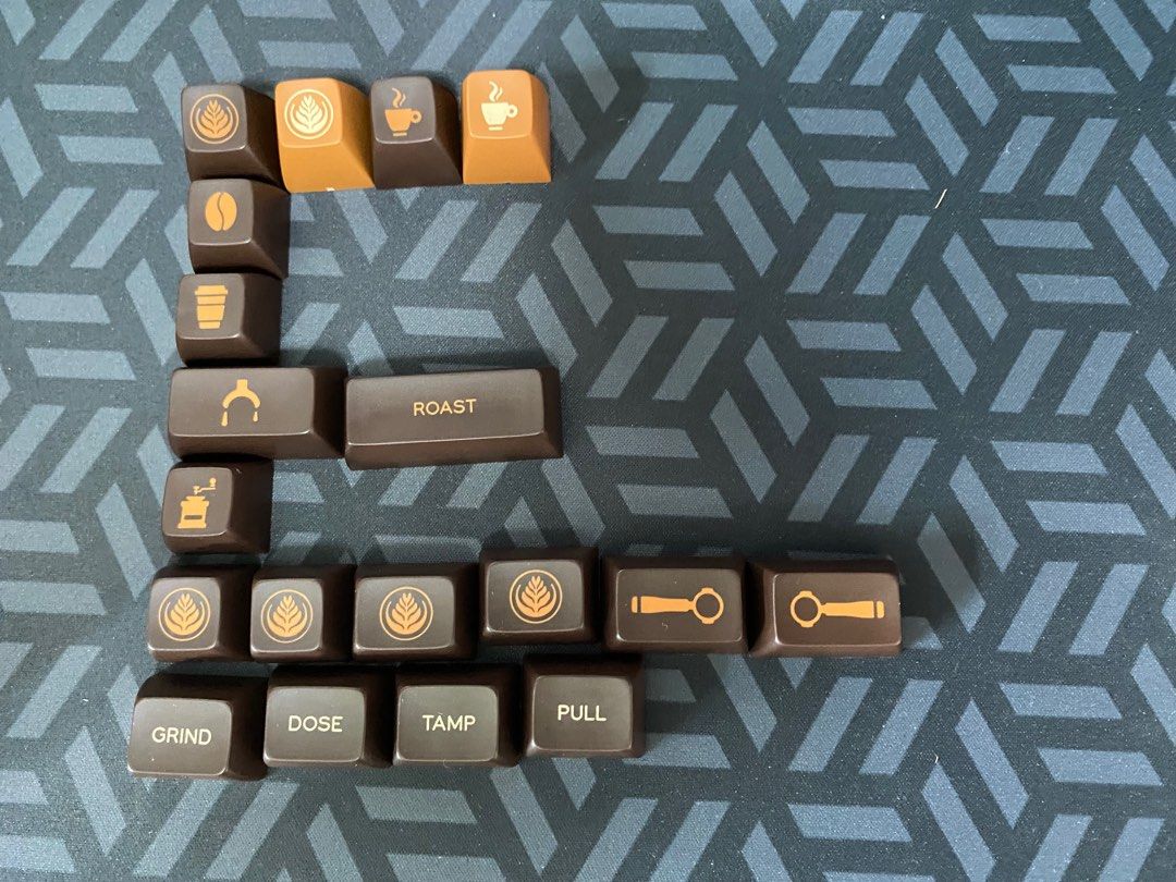 SA Espresso keycaps, Computers & Tech, Parts & Accessories, Computer ...