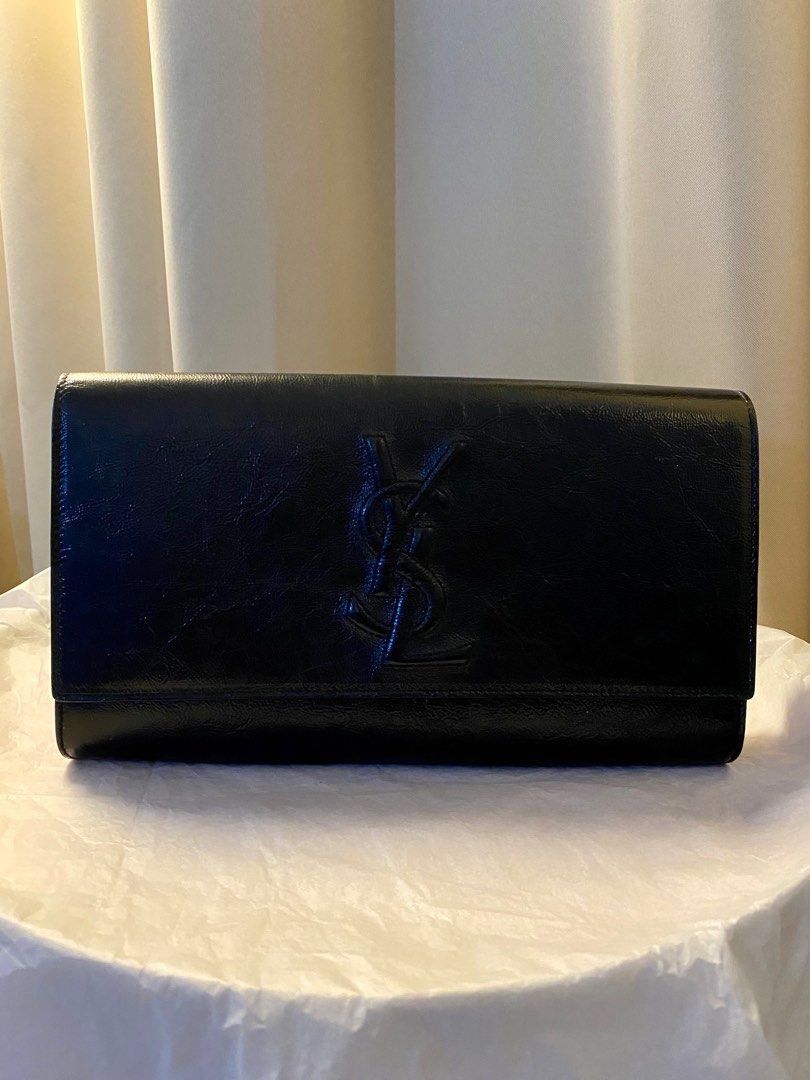 Saint Laurent YSL clutch, Luxury, Bags & Wallets on Carousell