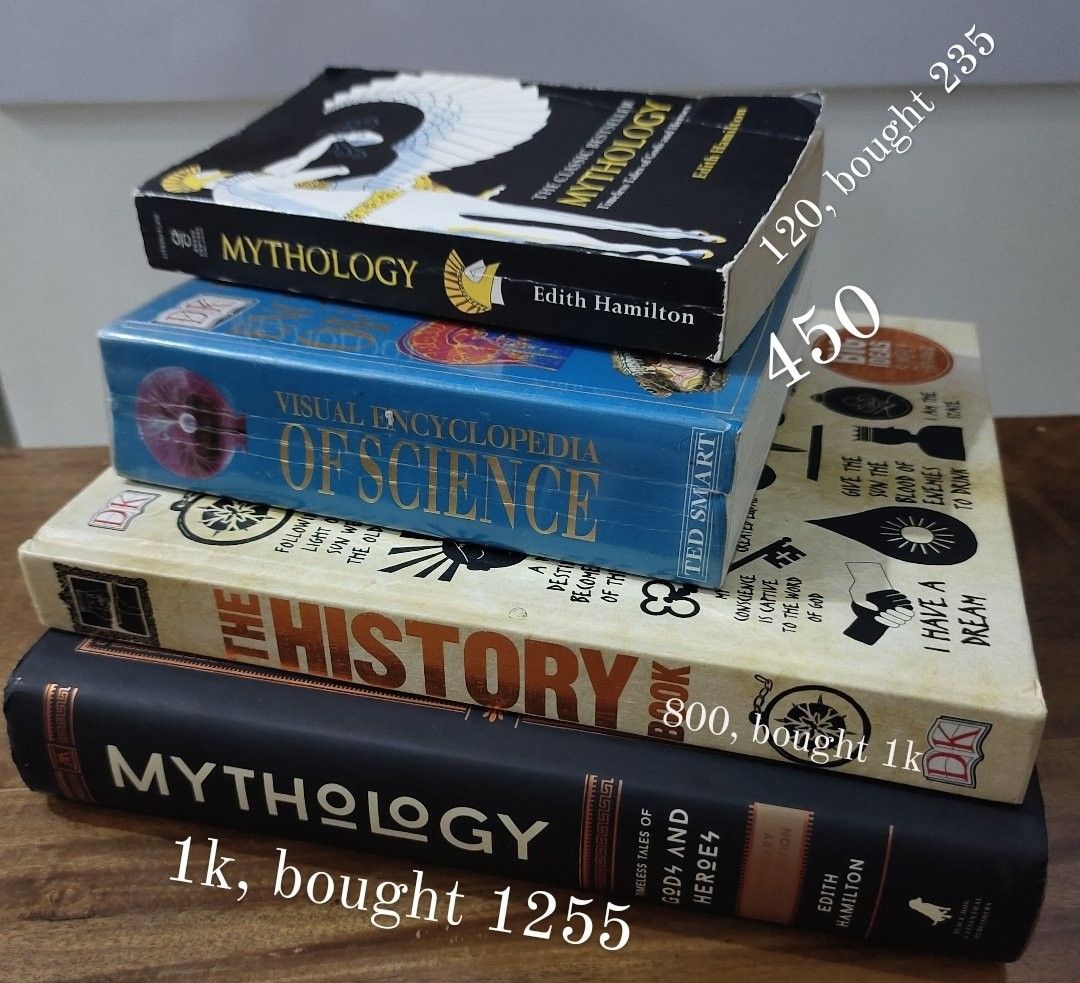 SALE RANDOM BOOKS MYTHOLOGY, HISTORY AND SCIENCE ENCYCLOPEDIA, Hobbies ...